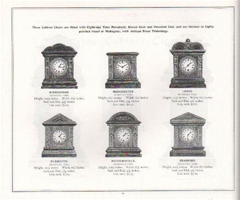 Ansonia Clock Co 1894 1895 Catalog New Copy Free Shipping