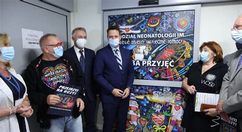 Oddział neonatologiczny im WOŚP powstał w Szpitalu Południowym Z Fundacji dotarł sprzęt medyczny