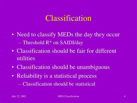 Ppt Statistical Methods Of Classifying Major Event Days In Distribution Systems Powerpoint Ppt Statistical Methods Of Classifying Major Event Days In Distribution Systems Powerpoint