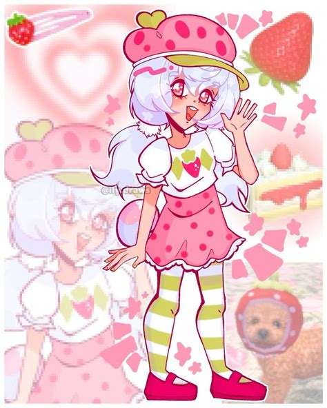 Sigewinne 2009 Strawberry Shortcake In 2024 Anime Style Anime Artwork