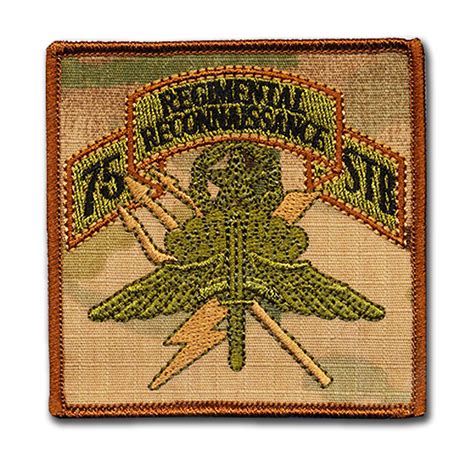 75th Infantry Regimental Reconnaissance Company Multicam Patch Velcro