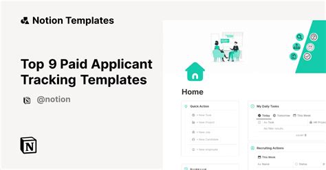 Top Paid Applicant Tracking Templates Notion Template Marketplace
