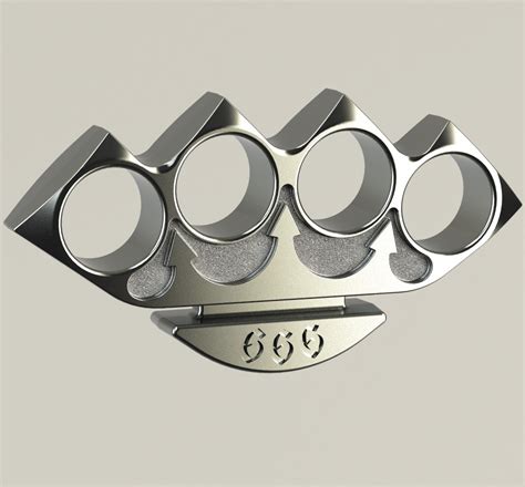 STL file knuckleduster 01・Design to download and 3D print・Cults