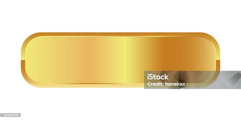 텍스트를 삽입하기 위한 레이블 루프 배경 우아한 디자인 벡터 그림 3차원 형태에 대한 스톡 벡터 아트 및 기타 이미지 3차원 형태 국경 금 금속 Istock