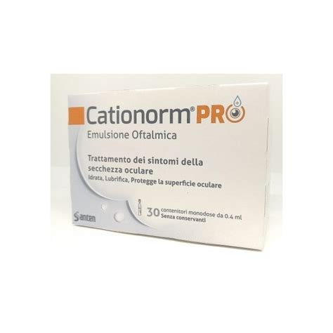 Cationorm Pro Ud 30x04ml Più Medical