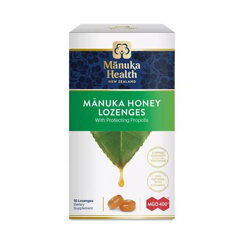 Manuka Health Mgo 400 Manuka Honey Lozenges With Propolis New Zealand