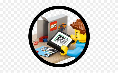 Scan The Qr Code On Your Lego Building Instruction Lego Life Qr Code Full Size PNG Clipart