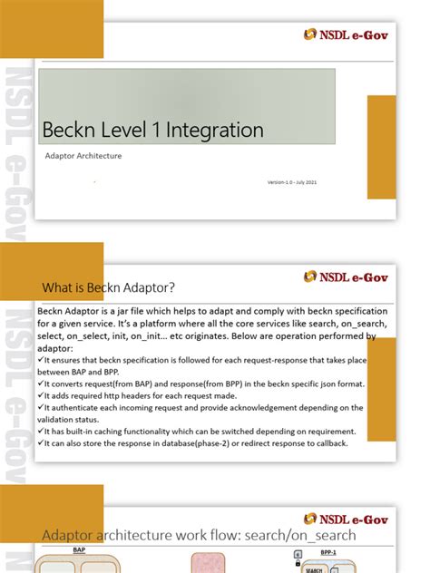beckn l1 api technical configuration pdf port computer networking