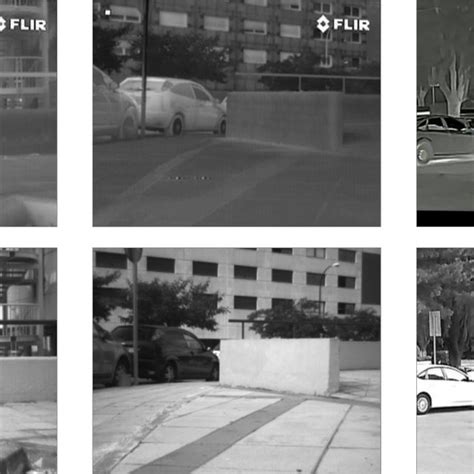 samples of cvc and homemade datasets the first row is the infrared