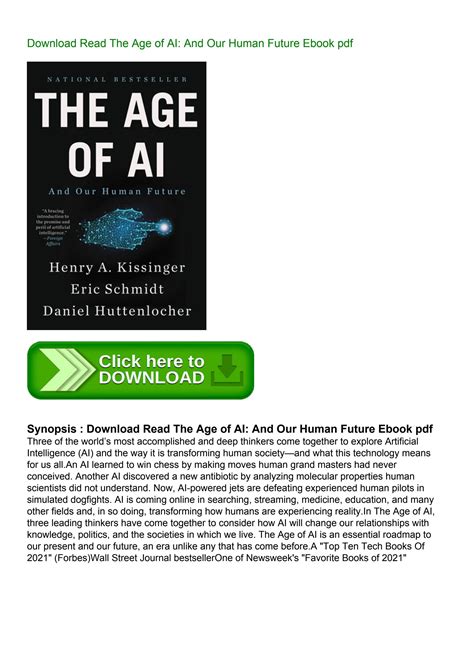 Download Read The Age Of Ai And Our Human Future Ebook Pdf By