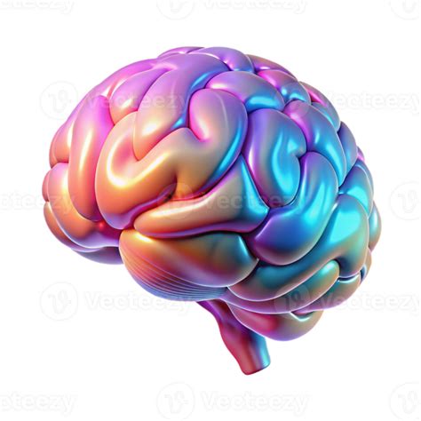 Extraordinary Modern A Holographic Projection Of A Human Brai 4k 57893506 Png