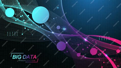 Premium Vector Innovative Technologies For Processing Big Data Analysis And Structuring Of