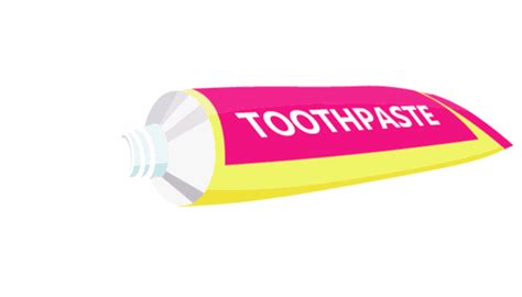 Health Medicine Animated Clipart Toothpaste Cartoon2 Or