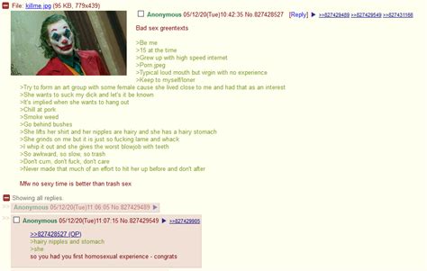 Anon Tries Sex R Greentext