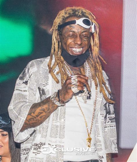Lil Wayne Attends Reginae Carters 22nd Hot Girls B Day Bash