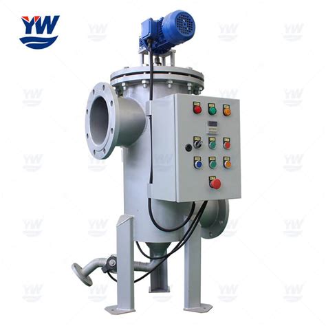 Industrial Automatic Self Cleaning Basket Strainer For Raw Water Treatment Yuwei Filtration