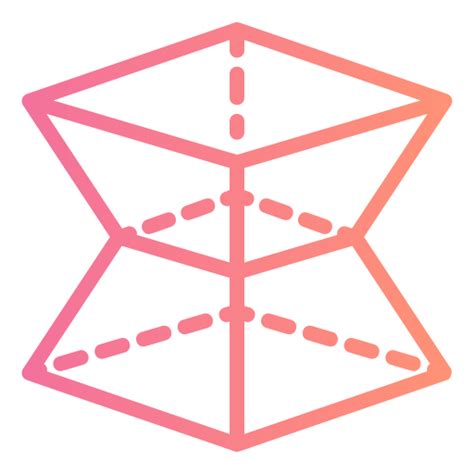 Polyhedron Generic Gradient Outline Icon