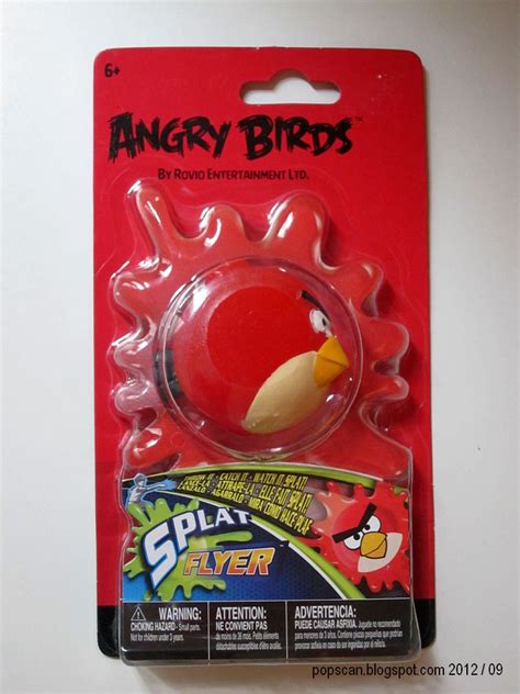 Popscan Angry Birds Splat Flyer Toy
