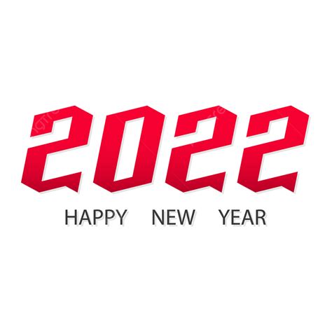 Happy New Year 2022 Vector Calligraphic Image Design Happy New Year