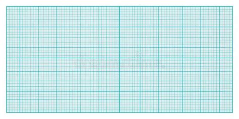 Graph Paper Architect Background Millimeter Grid Stock Illustration