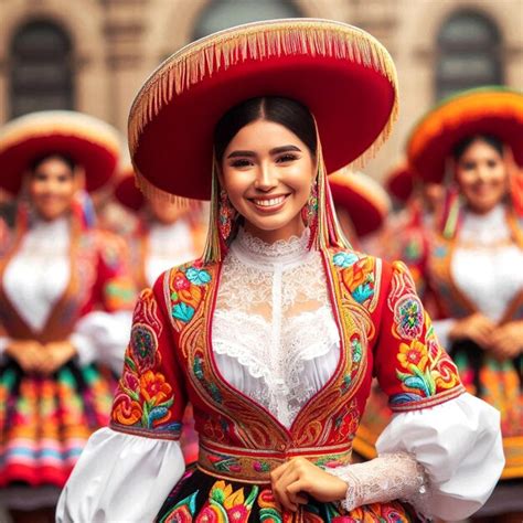 Premium Photo Hispanic Heritage Month Highlights Cultural Heritage With Traditional Attire