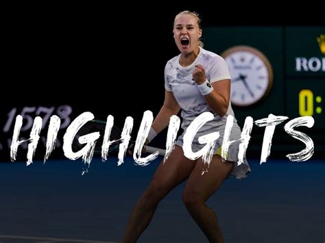 Jelena Rybakina Anna Blinkowa Zobacz skrót meczu i najciekawsze