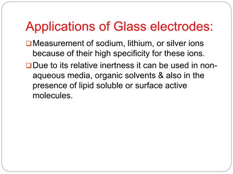 Ion Specific Electrodes Ise Ppt
