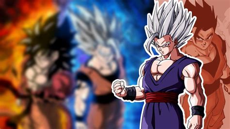 Gohan Del Futuro SSJ4 Y Gohan Bestial Protagonizan Un Asombroso Fan Art