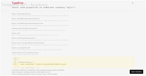Temporal API Demos Old Codesandbox