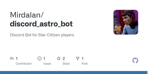 Github Mirdalandiscordastrobot Discord Bot For Star Citizen Players
