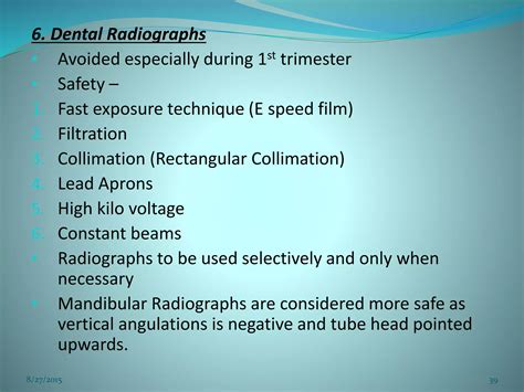 Dental Considerations In Pregnant Women Ppt