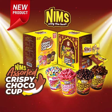 Nims Chocolate Tub Chocotub Choco Jar Viral Sedap Nims Combo Raya Mini Shopee Malaysia