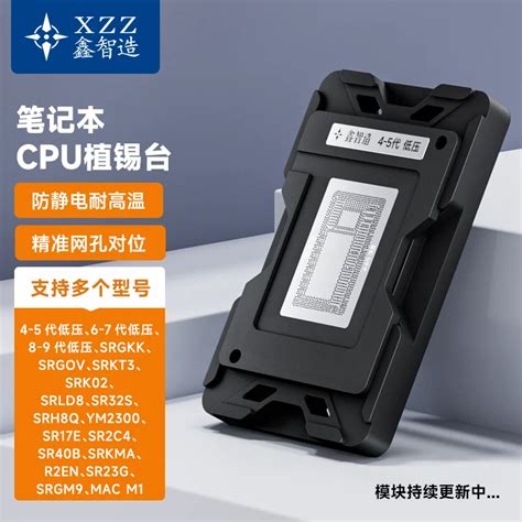 XZZ XinZhiZao 23 In1 BGA Reposition Stencil Kit For MacBook Laptop CPU Repairing Baba Tools