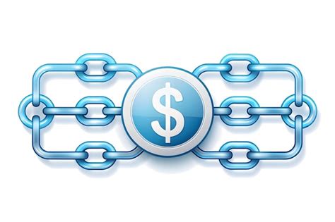 Ai Blockchain Cost Arrow Concept Blockchain Nodes Efficiency In Reducing Costs Vector