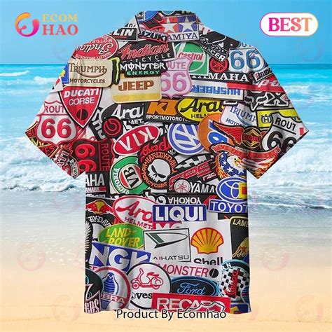 World Famous Car Brand Hawaiian Shirt Ecomhao Store