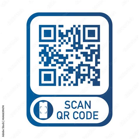 Qr Code Scan Icon For Mobile Apps And Payments Qr Code Scan For
