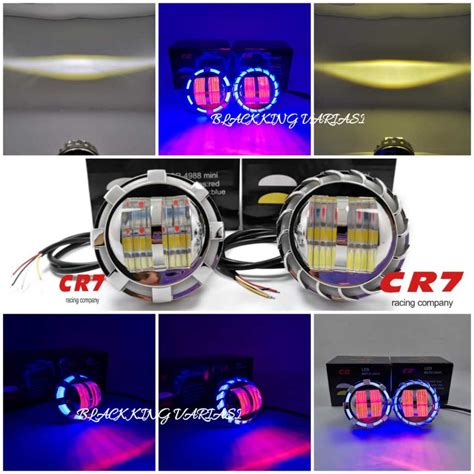 Jual Lampu Daymaker Led Projie 2 5 Inch Putih Kuning Lampu Projie Utama 2 5 Inch Universal 2 Led