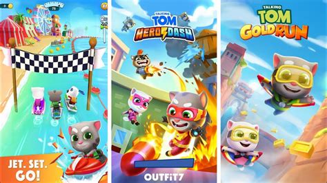 Talking Tom Gold Run Talking Tom Hero Dash Talking Tom Jetski 2 At Andy