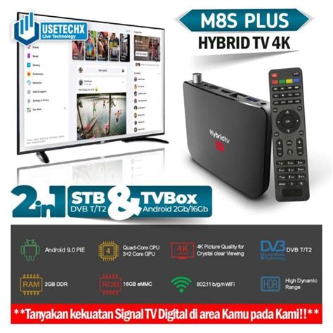 Promo Stb Combo Tv Digital Dvb T2 Dan Android Tv Hybrid Mecool M8s 4k