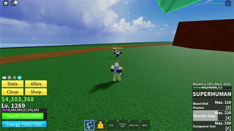 Superhuman Showcase Blox Fruits Youtube