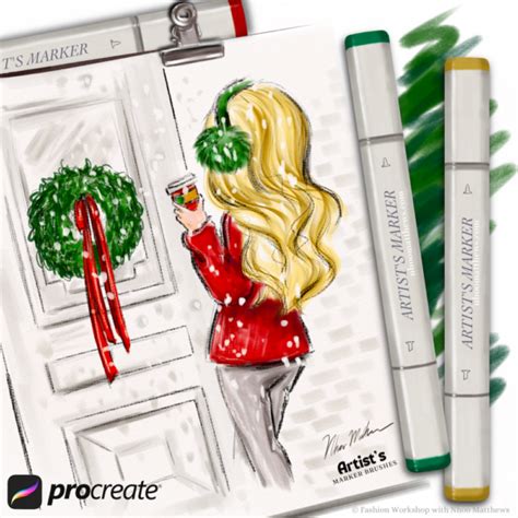 Procreate Artists Marker Brushes 360 Colors Nhoo Matthews