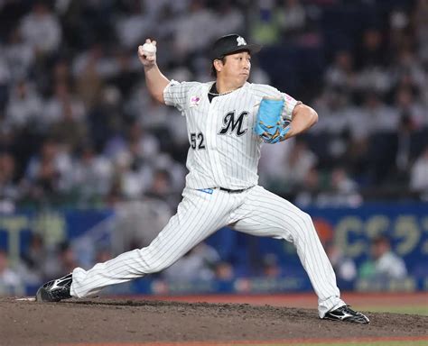 ロッテ 守護神・益田直也がサヨナラ勝利を呼び込む好投 3者凡退に抑え「サヨナラ勝ちしてくれると」 スポニチ Sponichi Annex 野球