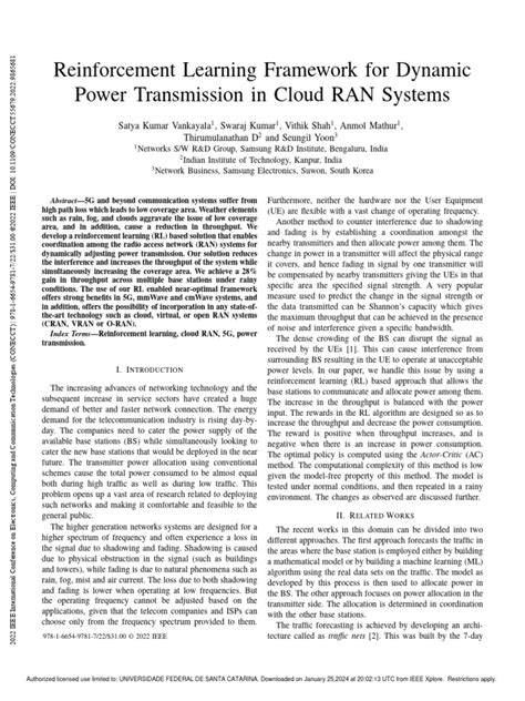 Reinforcementlearningframeworkfordynamicpowertransmissionin