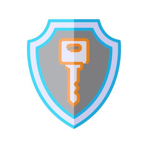 Shield Key Icon Design 45936279 Vector Art At Vecteezy