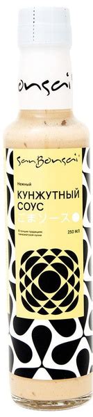 Соус SanBonsai кунжутный 250мл - купить с доставкой по выгодным ценам в ...