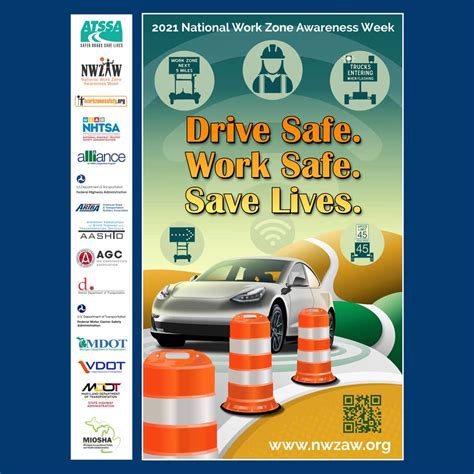 Drive Safe Work Safe Save Lives National Workzone Awareness Week