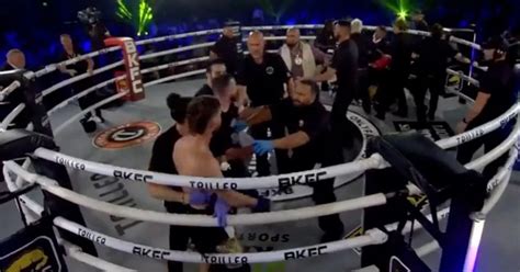 Bare Knuckle Boxer Sparks Fiery Brawl After Being Disqualified For