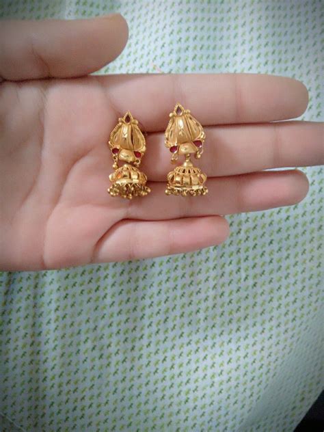 Lalitha Jewellery Gold Earrings Models On Sale Bellvalefarms
