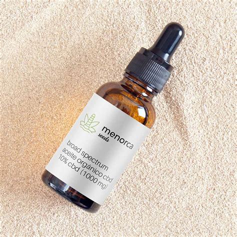 Aceite De Cbd 10 Amplio Espectro 10ml Menorca Seeds
