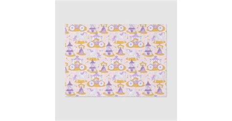 Pattern With A Princess Tissue Paper Zazzle
